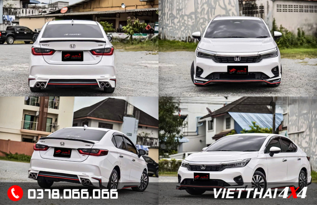 Body kit Honda City 2024 mẫu RS-Sport – Nâng tầm phong cách thể thao ...