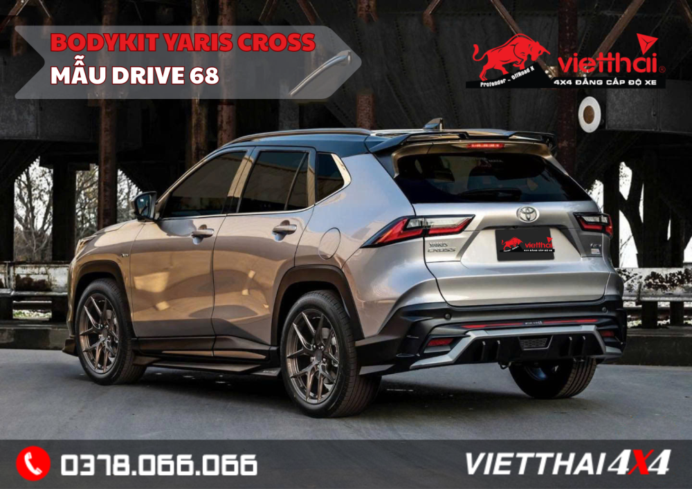 Body kit Yaris Cross Mẫu Drive 68 – Lột Xác Ngoại Hình, Tăng Cá Tính ...